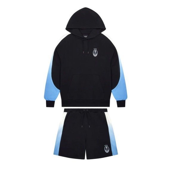 Trapstar | Sweaters | Trapstar Blue Gradient Hoodie And Shorts Set ...